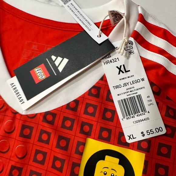 adidas | Tops | Adidas Lego Womens Soccer Style Jersey Retails For 55 ...